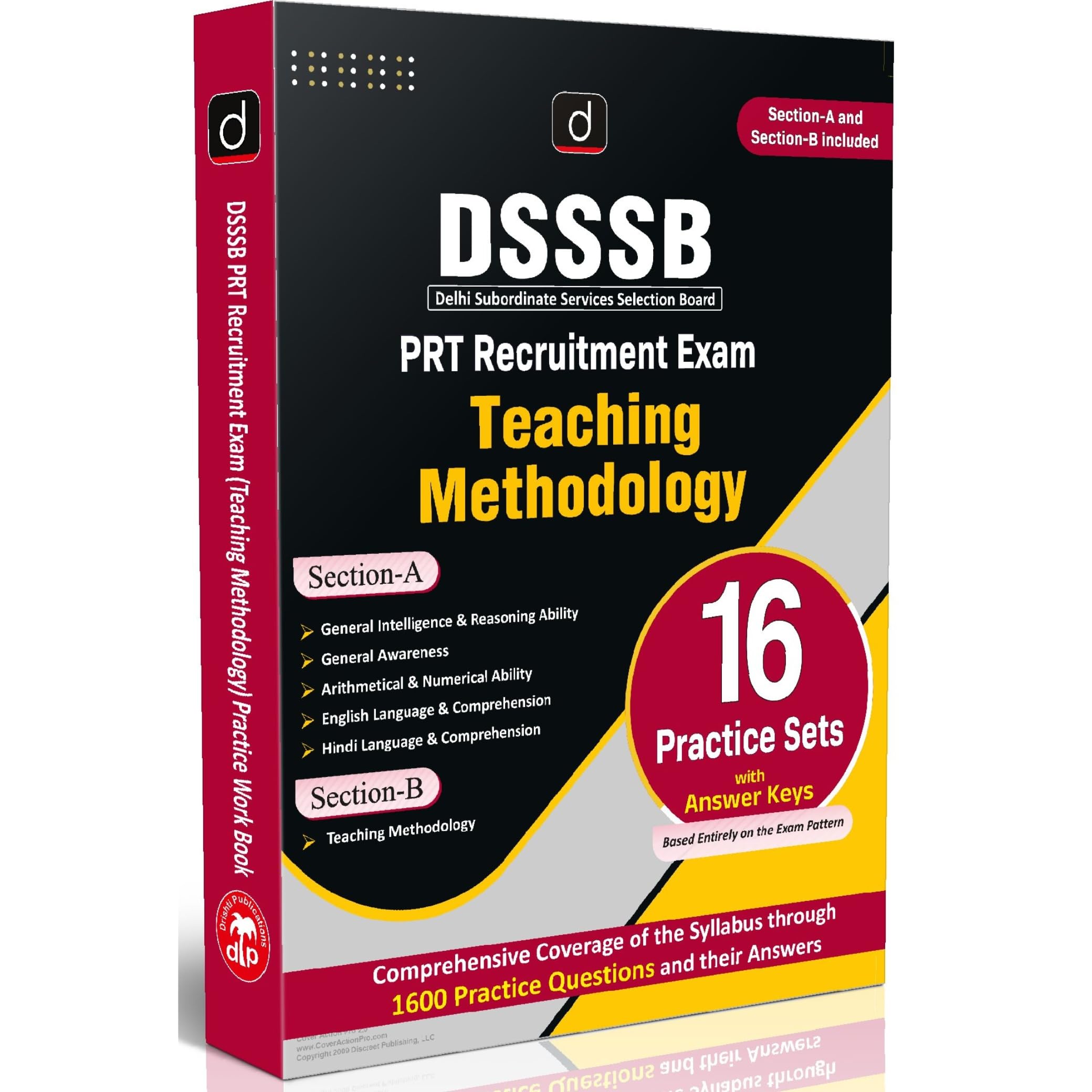 DRISHTI IAS DSSSB PRT Book, Recruitment Exam, Teaching Methodology, 16 ...